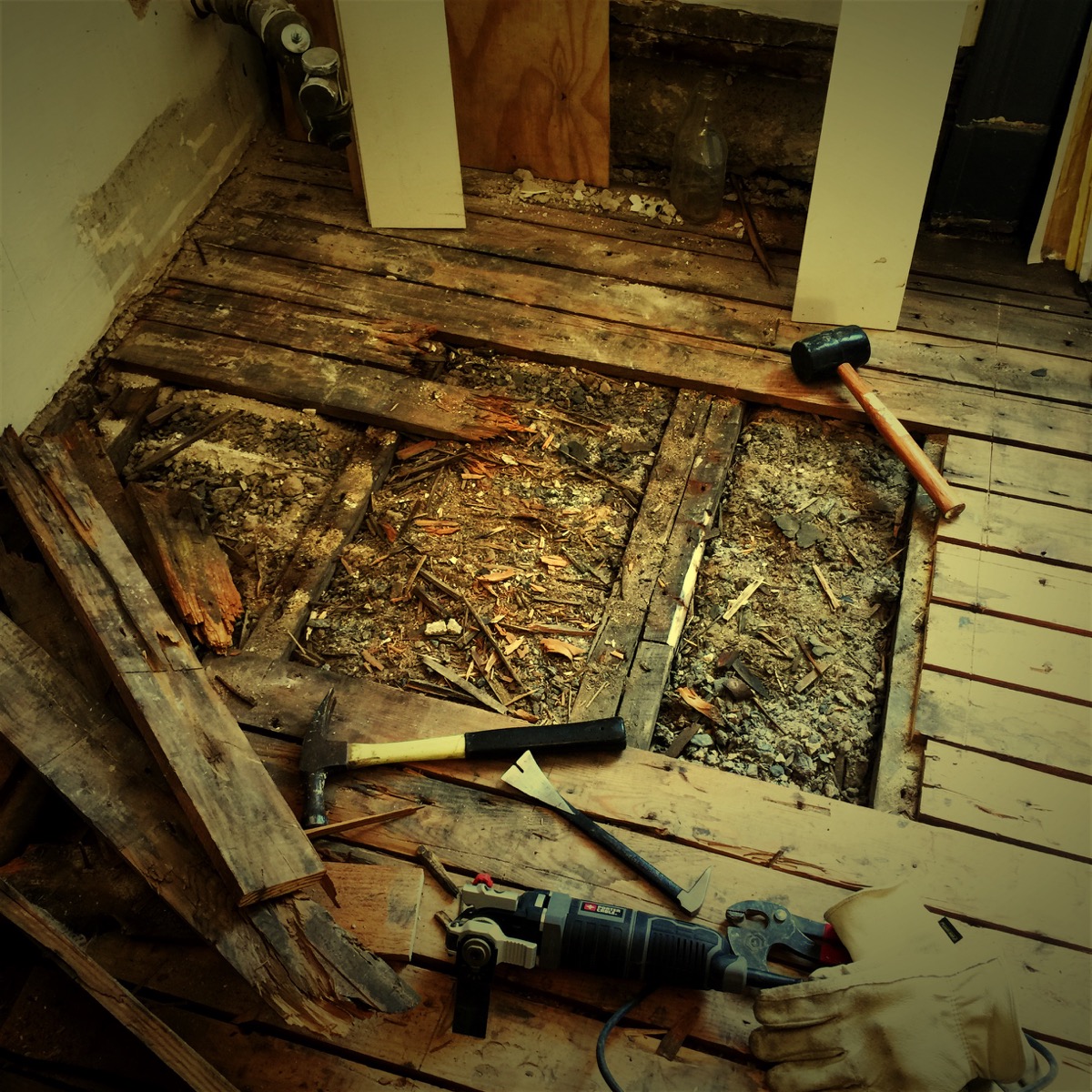 Sublfoor on Subfloor - Progress Report #2 - Half Classic Six